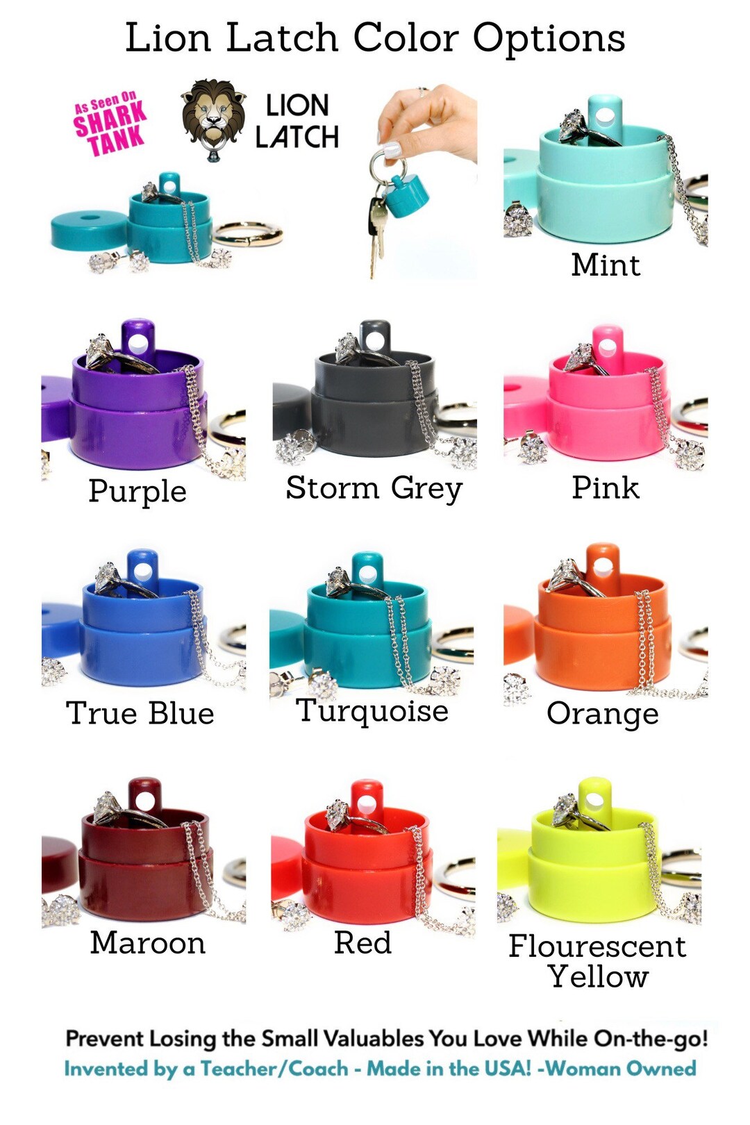 Keychain jewelry holder store