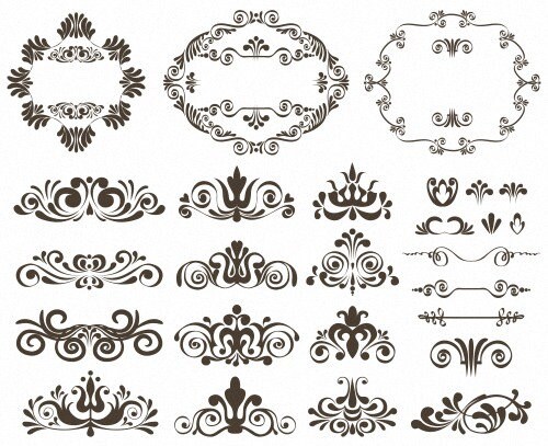Calligraphic Design Bundle 1 - Etsy