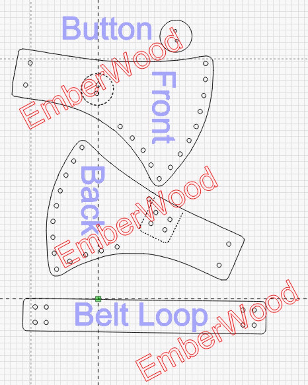 Axe Sheath Template - Etsy