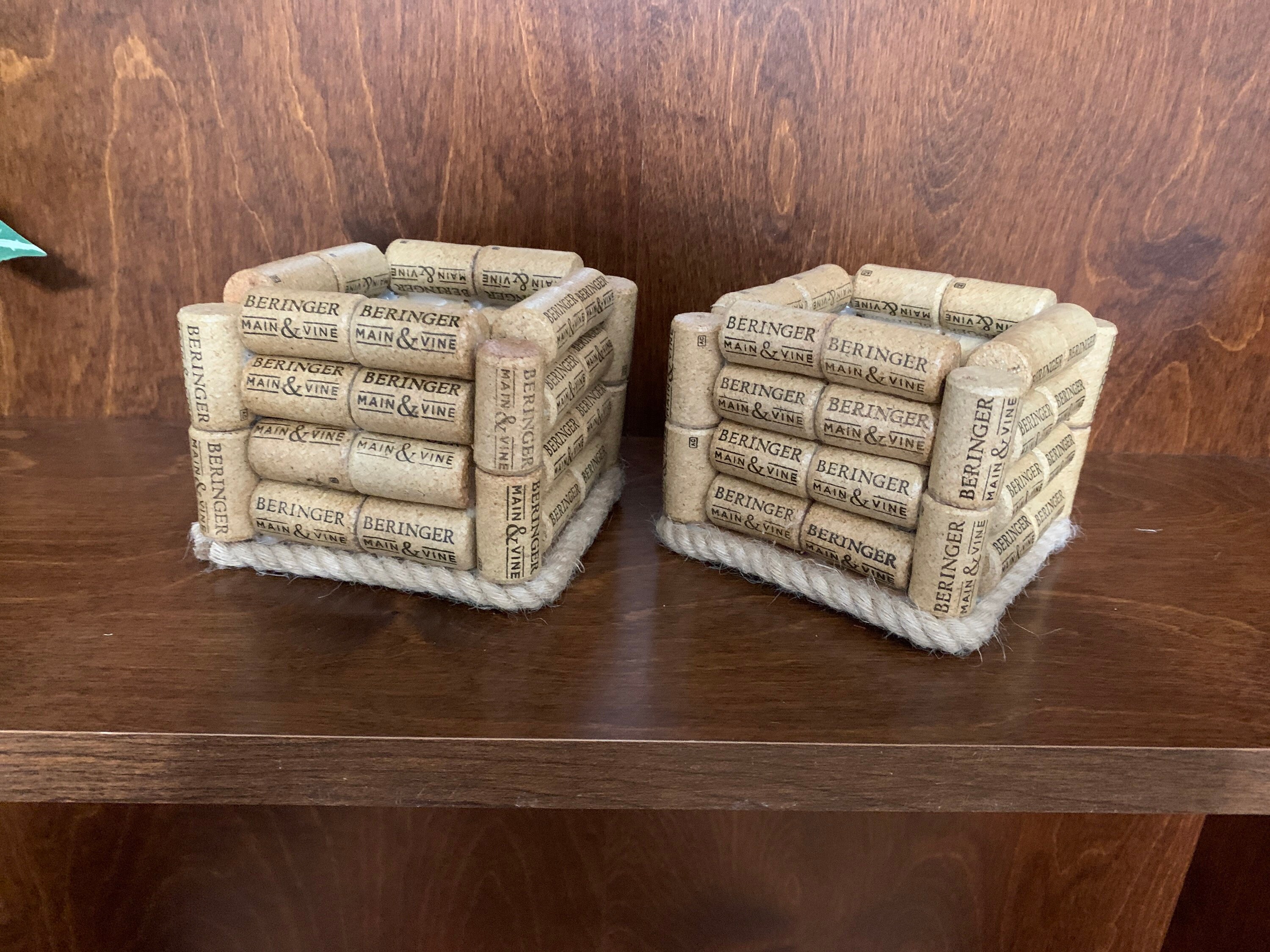 Unique Handmade Cork Vases Made From Repurposed Wine Corks, Great Gift ...