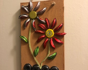 Beer Cap Flowers - Etsy