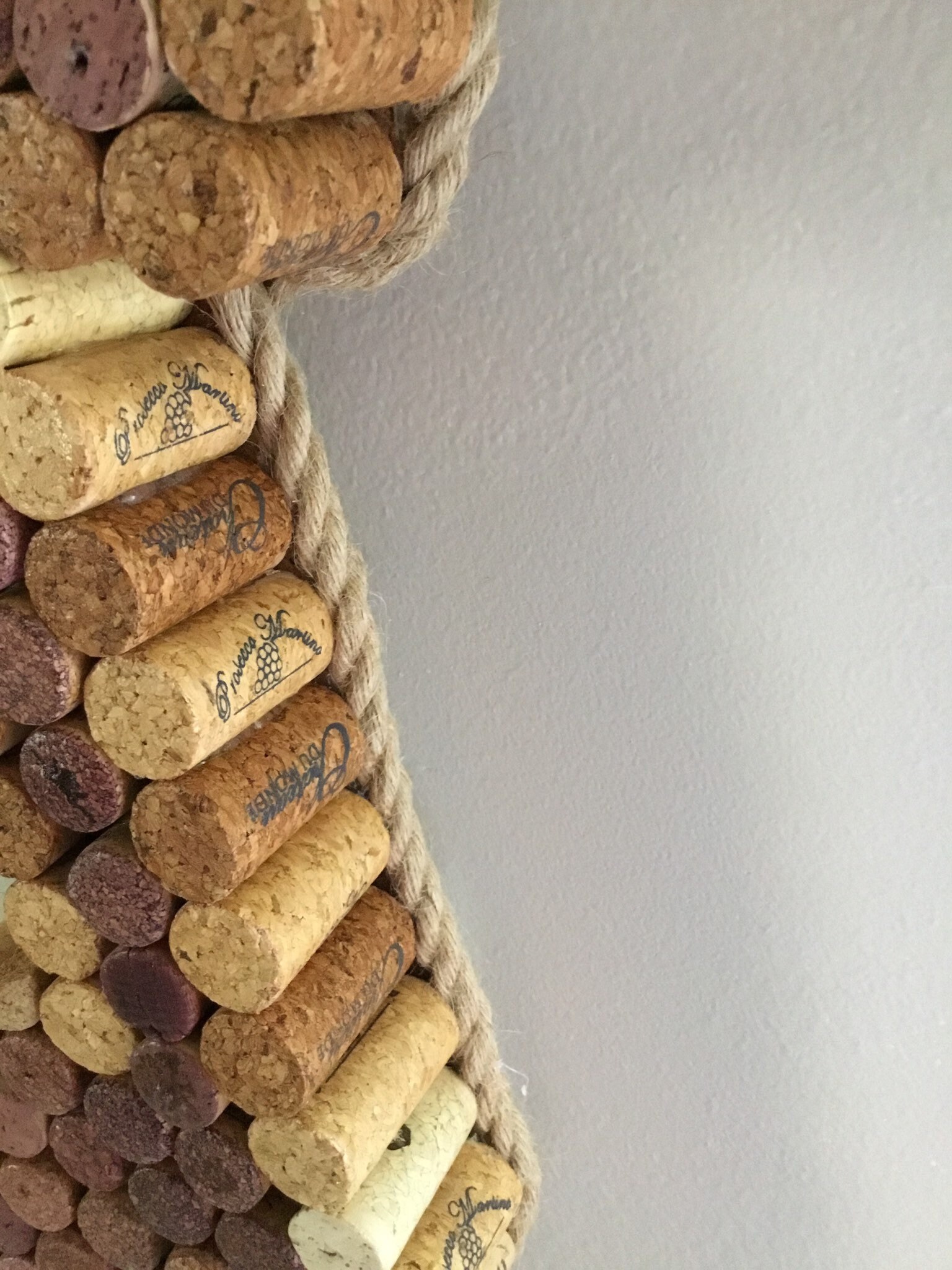 Large Cork Music Note Wall Decor Handmade From Repurposed Wine Corks ...