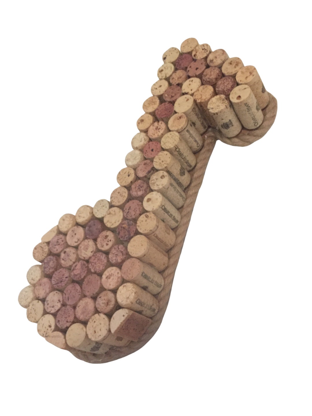 Large Cork Music Note Wall Decor Handmade From Repurposed Wine Corks ...