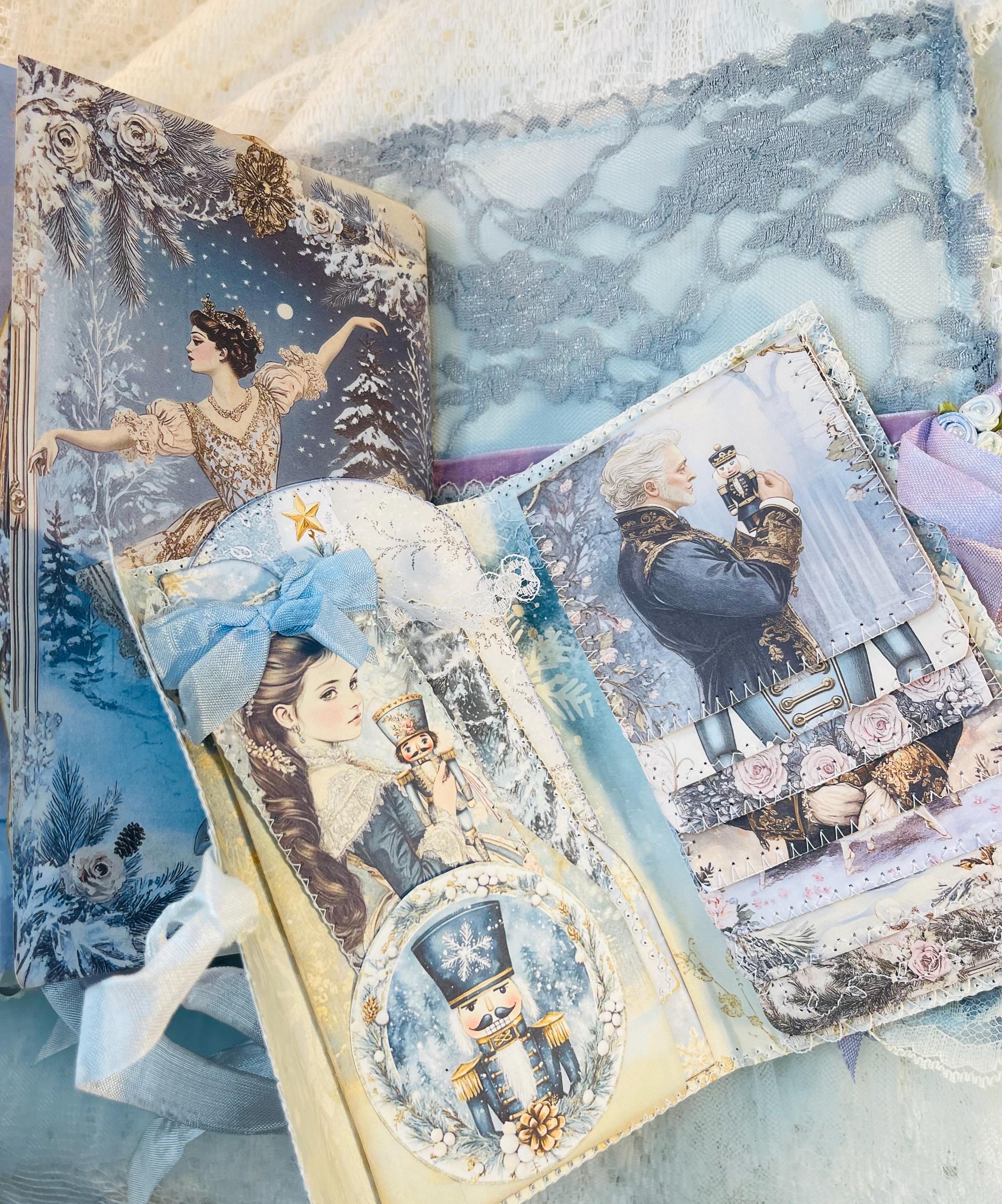 Nutcracker Ballet Journal Junk Journal Christmas Journal Gift of Her ...