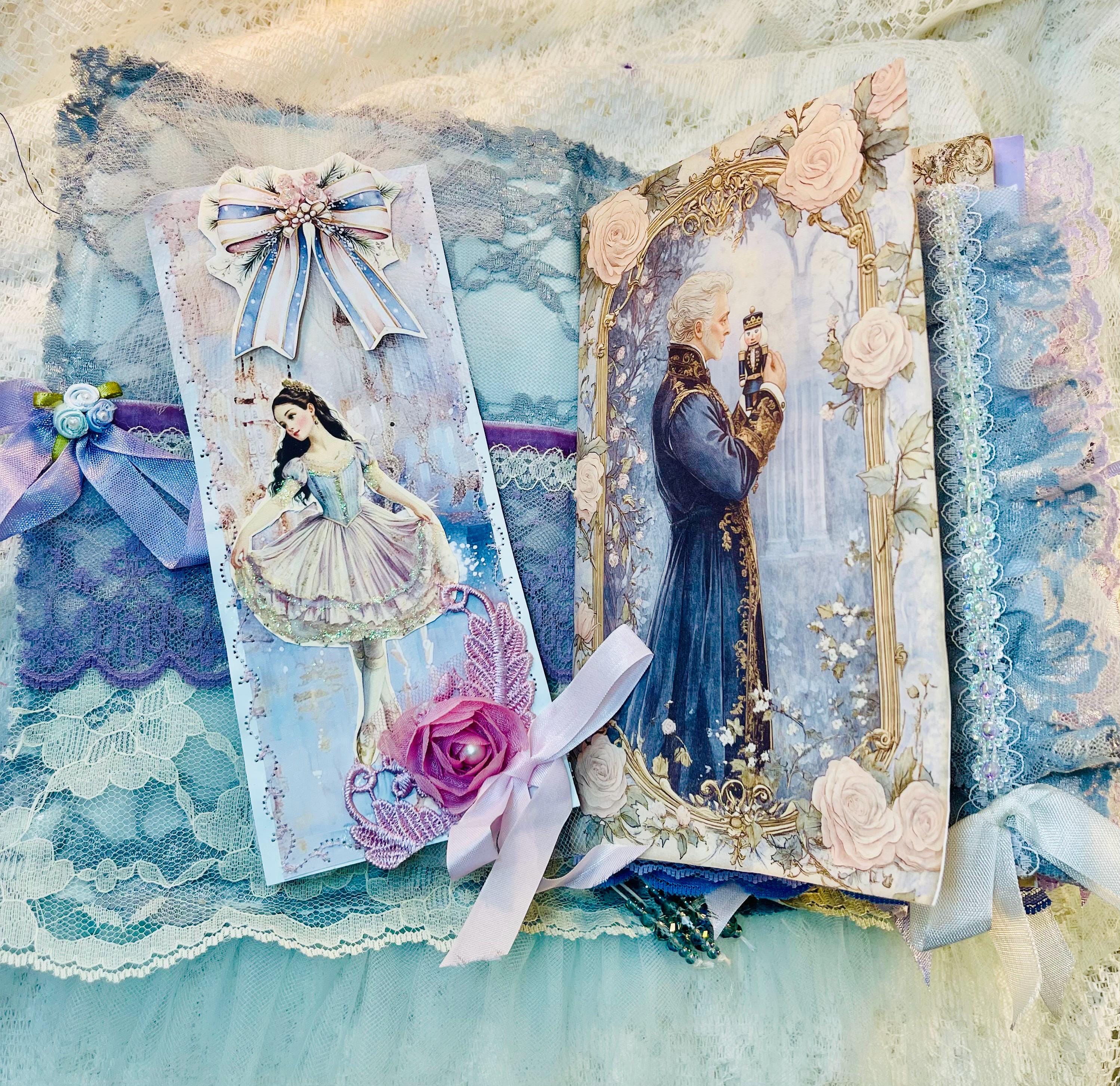 Nutcracker Ballet Journal Junk Journal Christmas Journal Gift of Her ...