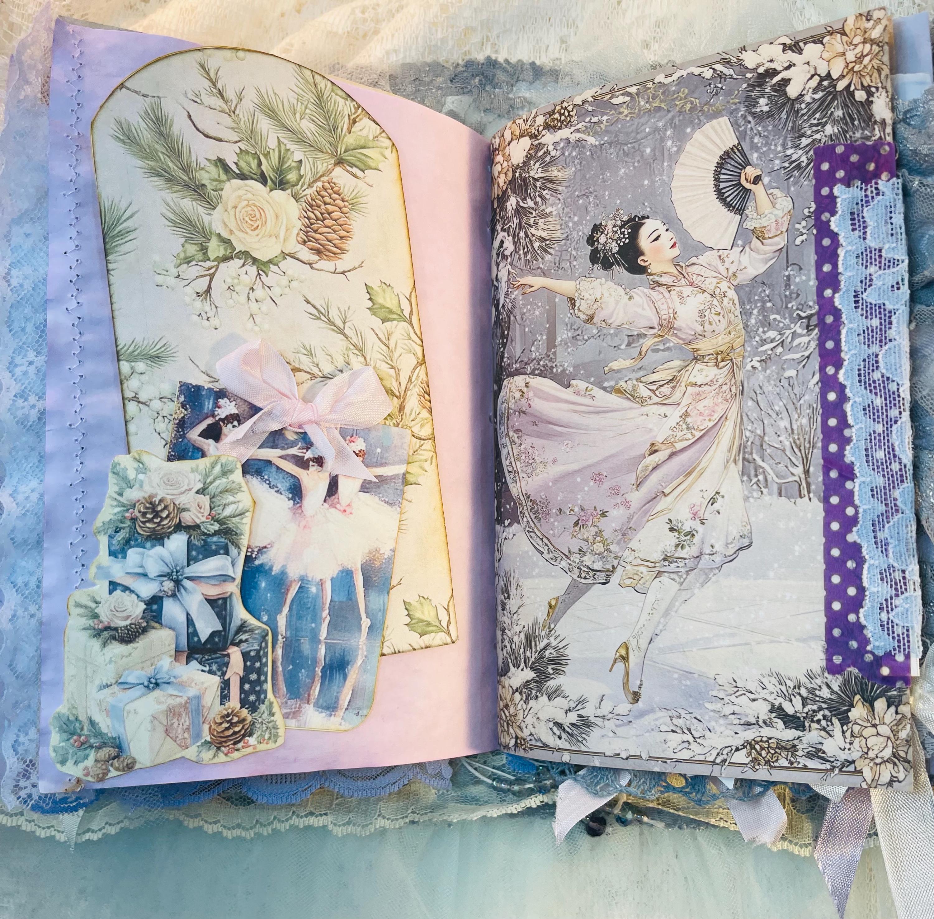 Nutcracker Ballet Journal Junk Journal Christmas Journal Gift of Her ...
