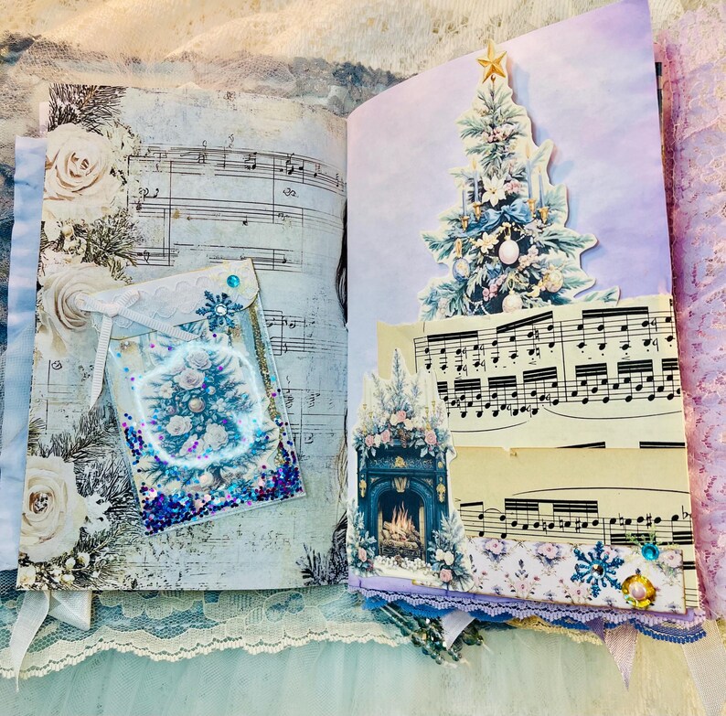 Nutcracker Ballet Journal Junk Journal Christmas Journal Gift of Her ...