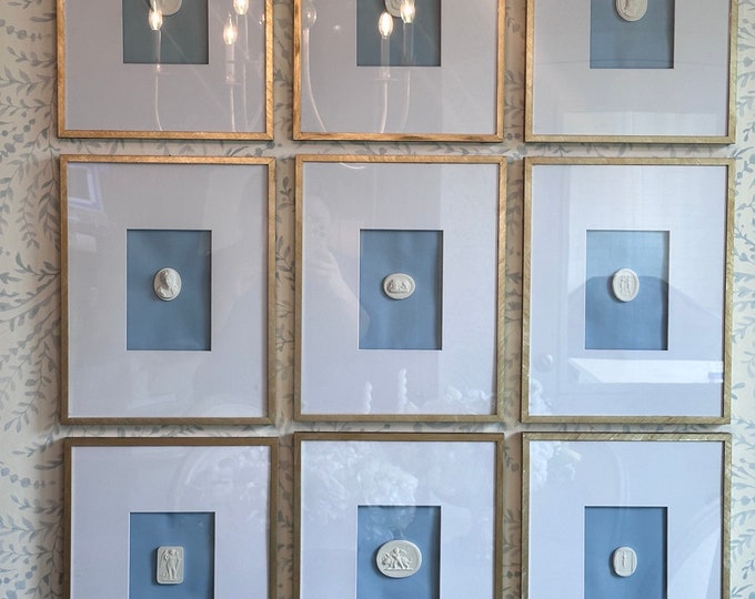 Framed Intaglio Art - Etsy