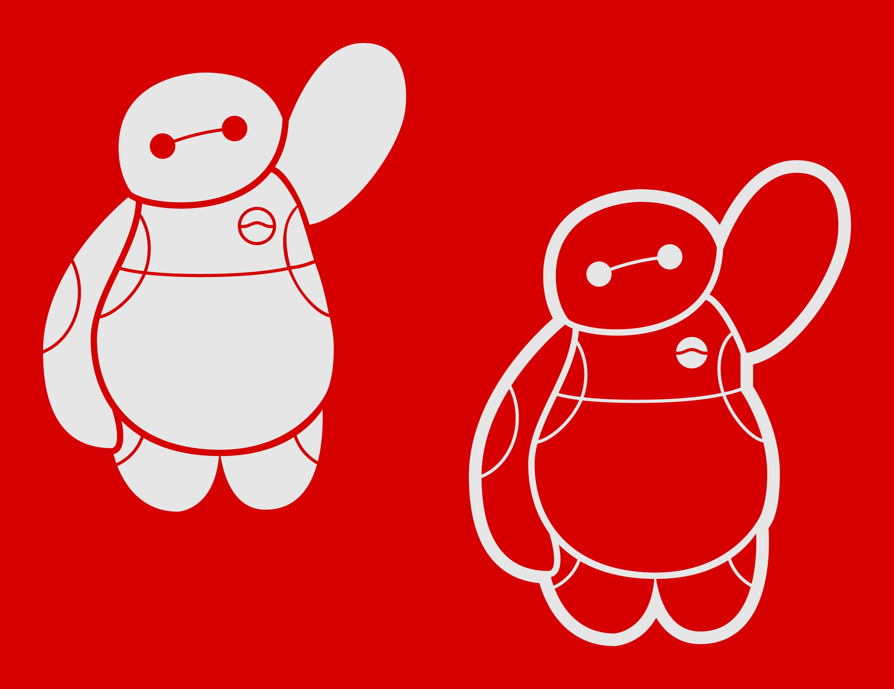 Baymax Bundle / Instant Download / Clipart Graphic Files / Cutting File ...