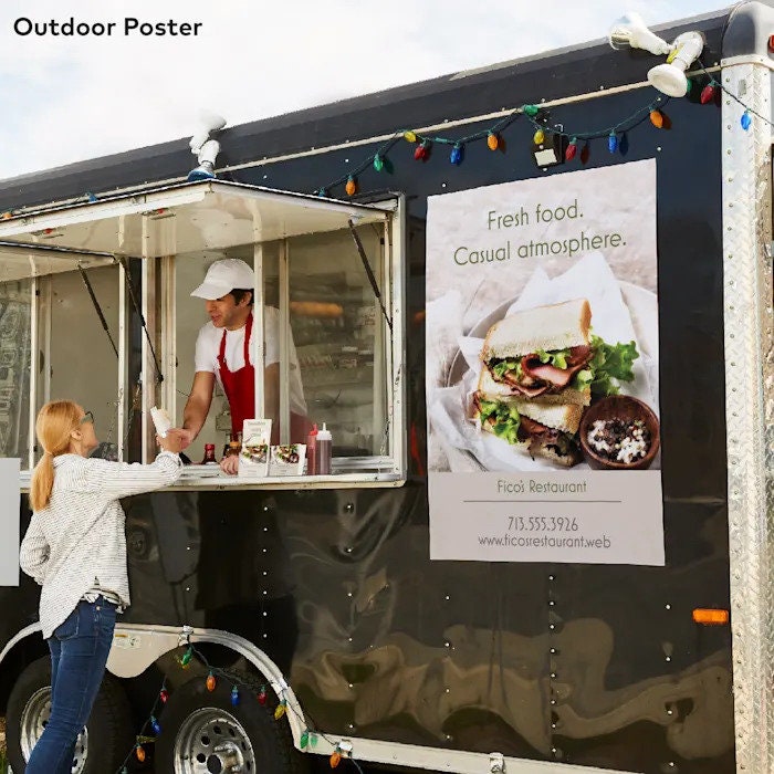 CUSTOM Posters, Photo to Poster, Multiple Sizes, Shop Signs, Marketing ...