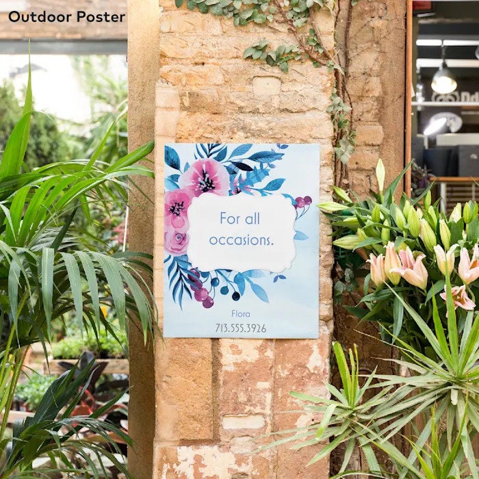 CUSTOM Posters, Photo to Poster, Multiple Sizes, Shop Signs, Marketing ...