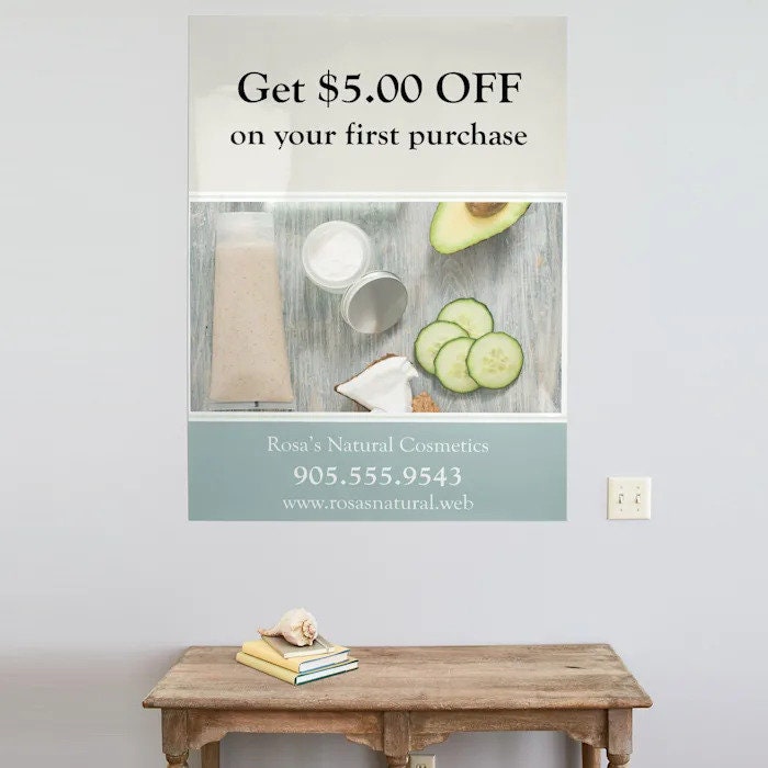 CUSTOM Posters, Photo to Poster, Multiple Sizes, Shop Signs, Marketing ...