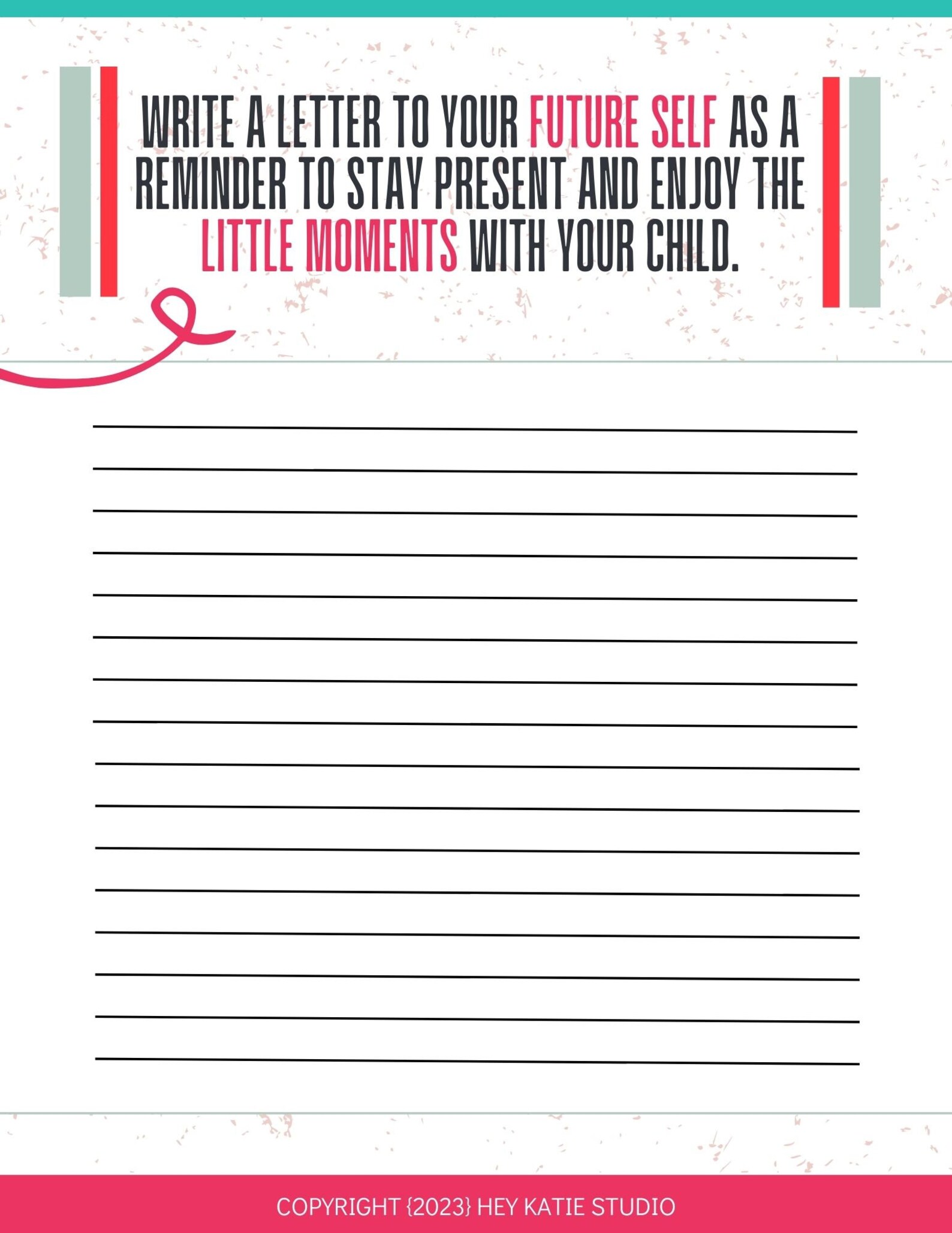 Mindful Mother Daily Journal - Printable - Etsy