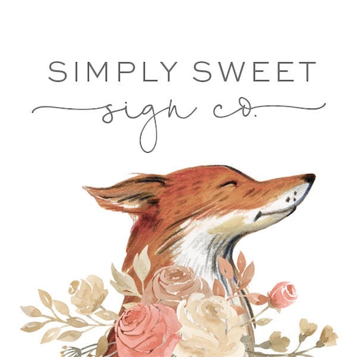 SimplySweetSignCo - Etsy