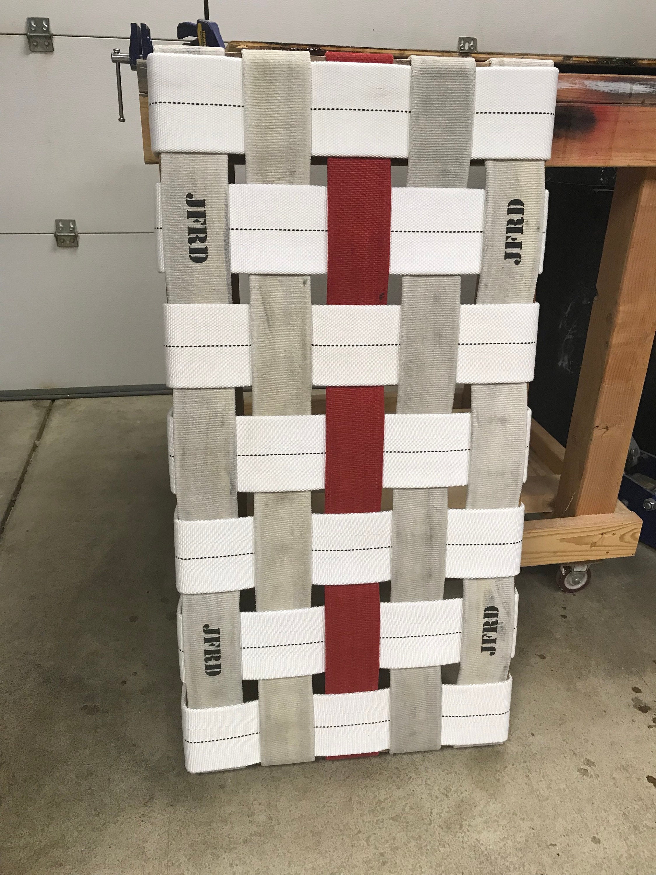 Fire Hose Bench Firefighter Thin Red Line Birthday Gift - Etsy