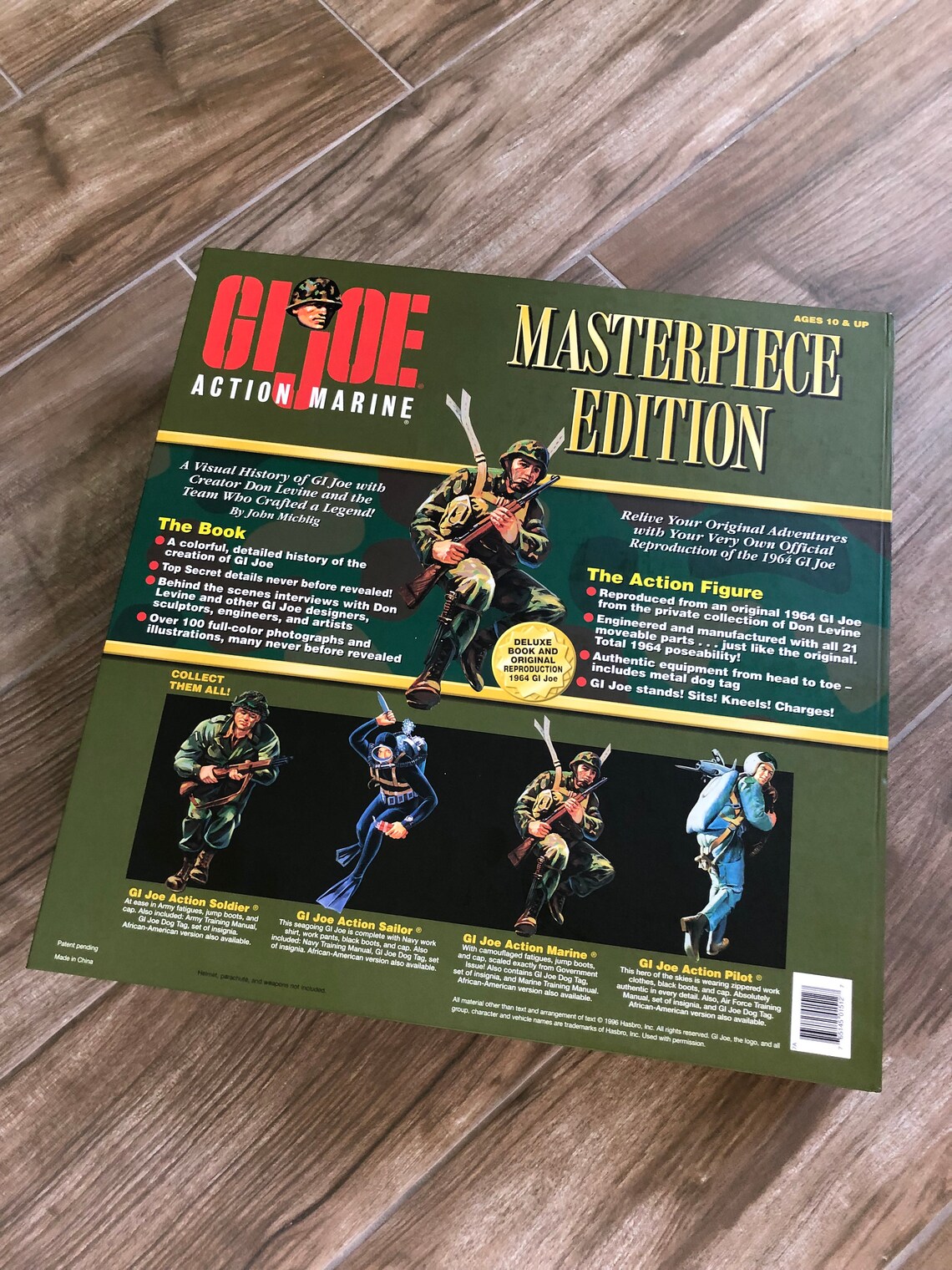 GI JOE Action Marine Masterpiece Edition the Action Figurine - Deluxe ...