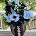 Custom Football Flower Arrangement - Etsy