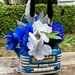 Custom Football Flower Arrangement - Etsy