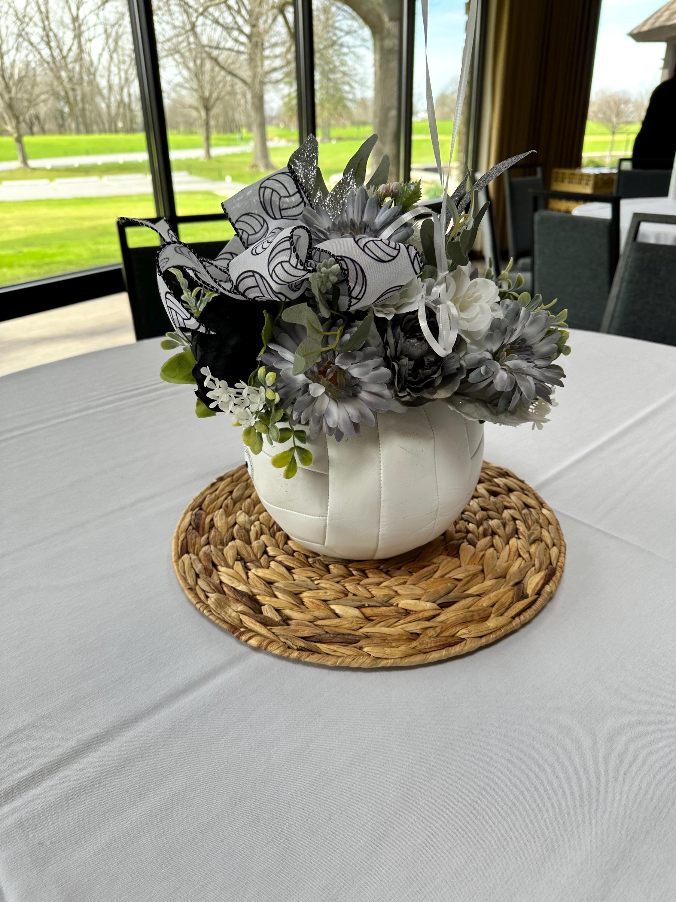 Custom Volleyball Flower Arrangement - Etsy