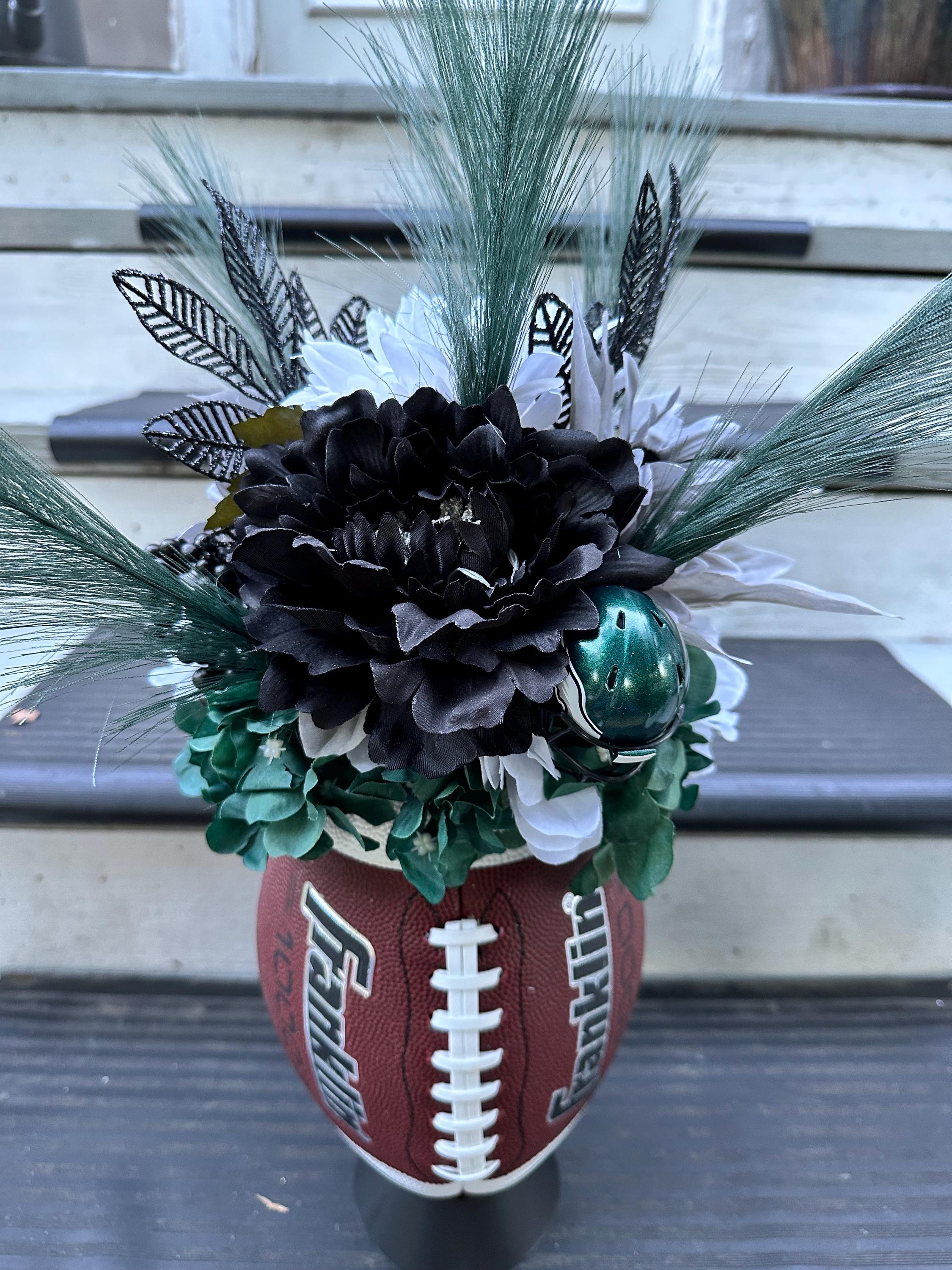 Custom Football Flower Arrangement - Etsy