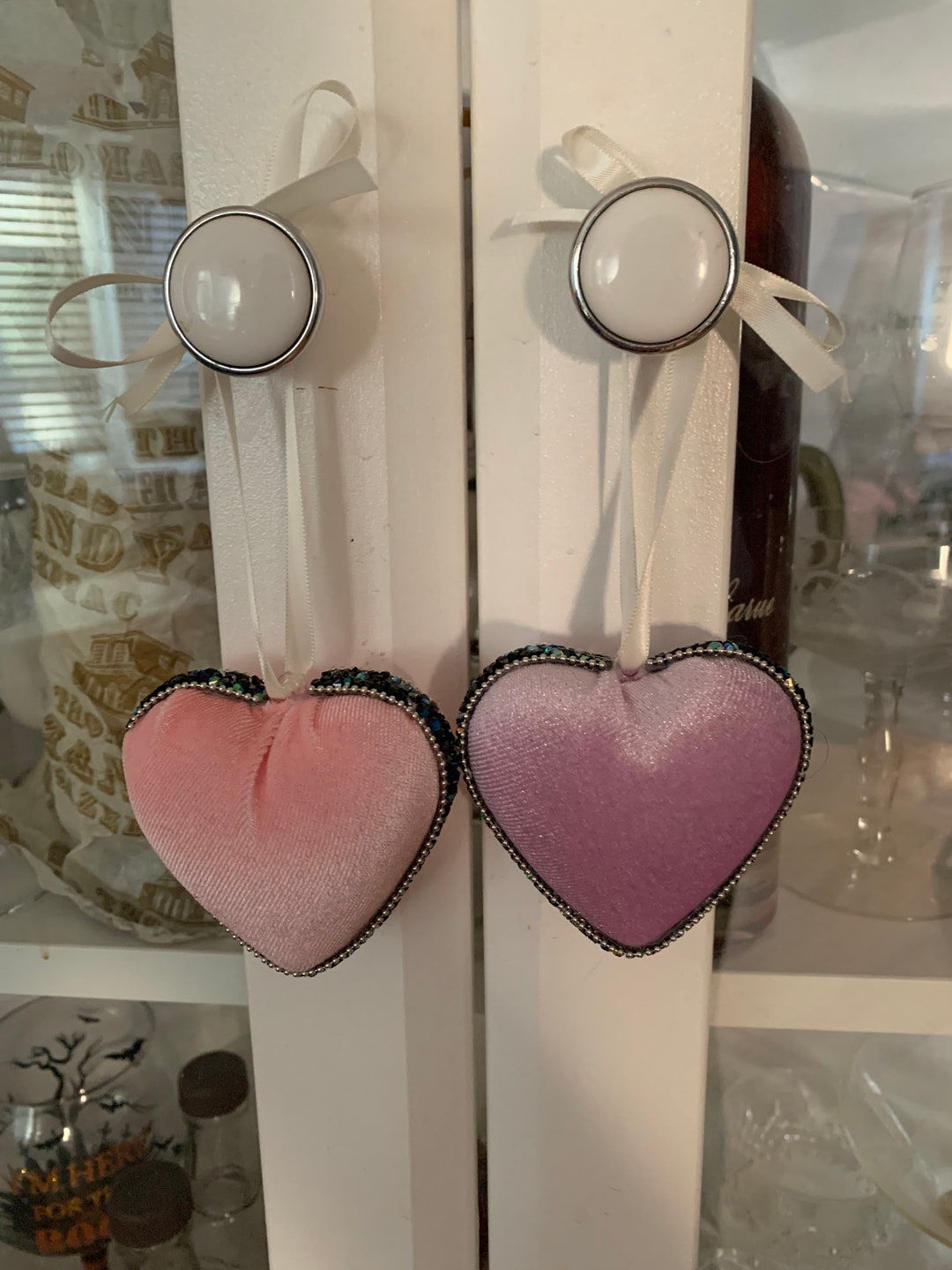 Velvet Heart Ornament - Etsy