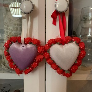 Velvet Heart Ornament - Etsy