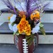 Custom Football Flower Arrangement - Etsy