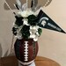 Custom Football Flower Arrangement - Etsy