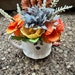 Custom Football Flower Arrangement - Etsy