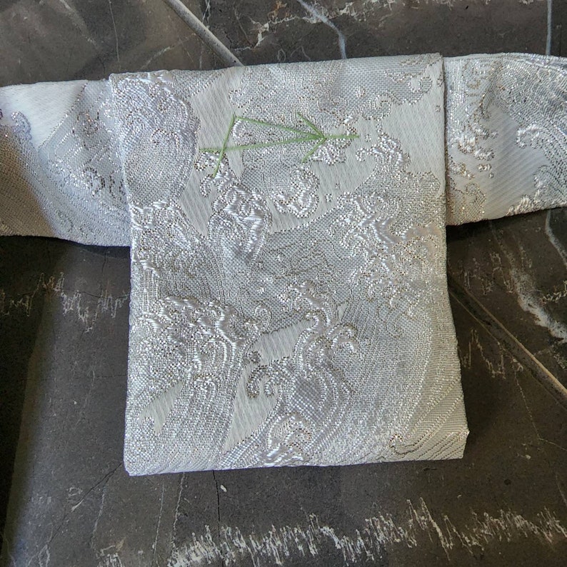 Rakusu Soto Style Handcrafted in Florida US Brocade Tick Fabric Wood ...