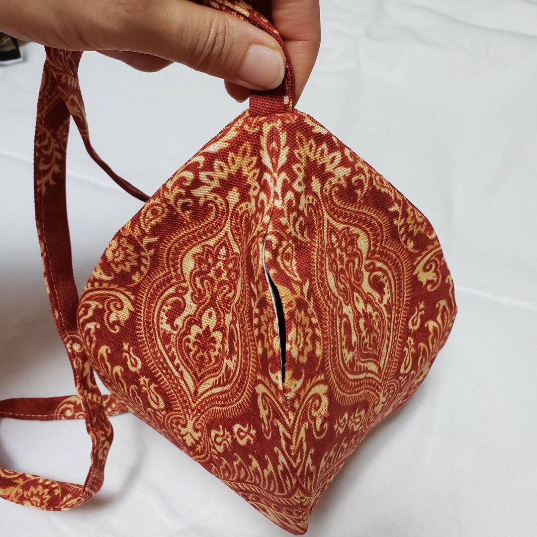 Handcrafted Japa Mala Bag Gomukhi Made From Cotton Fabric Meditation ...