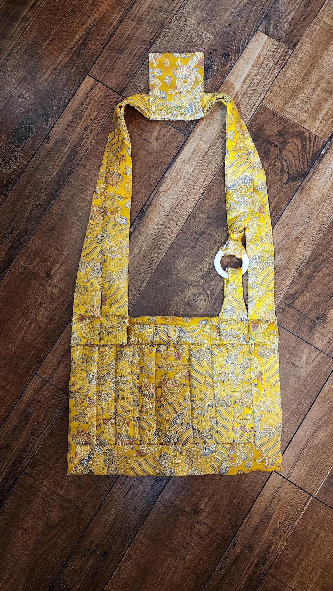Rakusu Soto Style Purple( Black , Gold Optional) Brocade Soft Fabric ...
