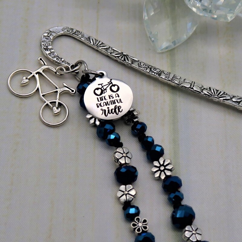 Bicycle Bookmark - Etsy