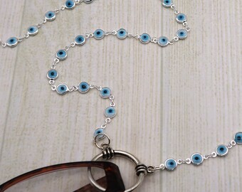 Evil Eye Eyeglass Holder - Etsy