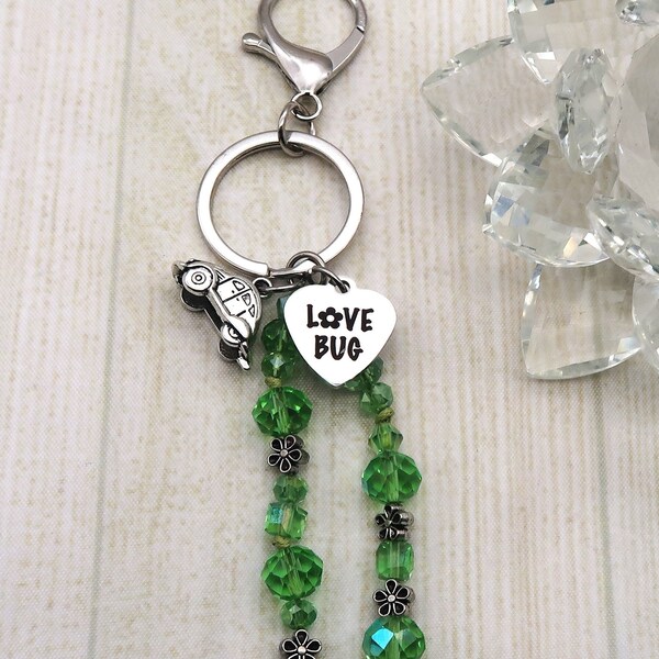 Cute Vw Beetle Keychain - Etsy