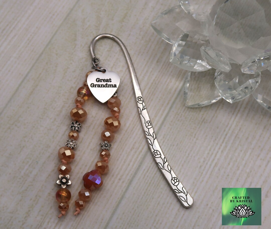 Great Grandma Gift, Bookmark for Great Grandmother, Great Grandparent ...