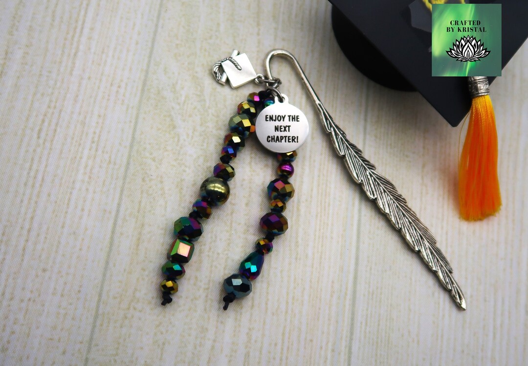 Enjoy the Next Chapter, 2024 Graduation Bookmark for Women, College ...