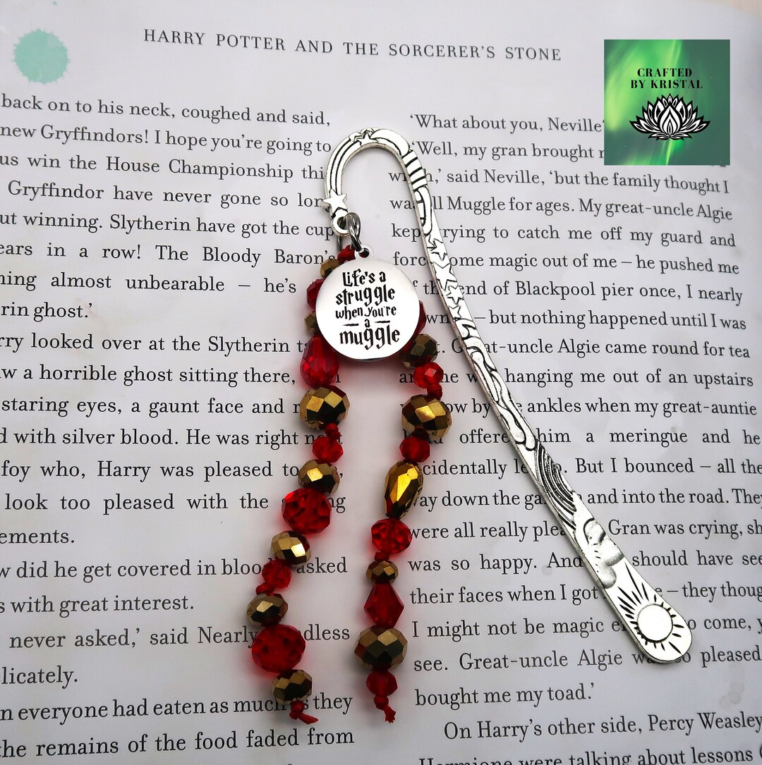Muggle Bookmark, Hogwarts Bookmark, Muggle Shop, School for Wizards ...
