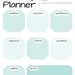 Printable Weekly Planner, Instant Download, 7 Day, Weekly Planner ...