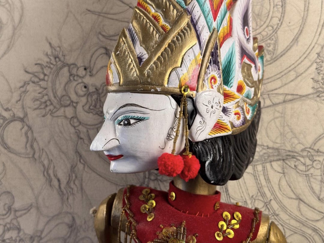 Rama Indonesian Stick Puppet, Java - Etsy