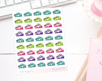 Fitness Planner Stickers Printable Calender Stickers yoga