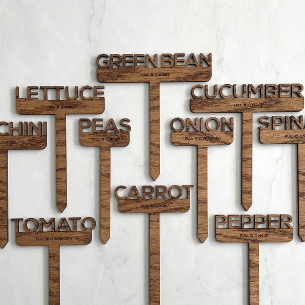 Vegetable Garden Signs - Etsy