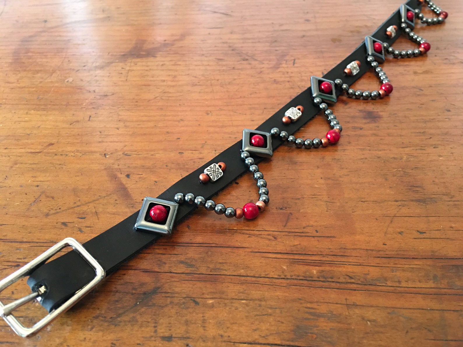 Boot Strap With Beading - Etsy