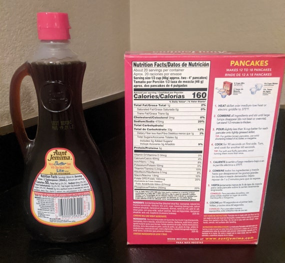 Aunt Jemima Bottle History