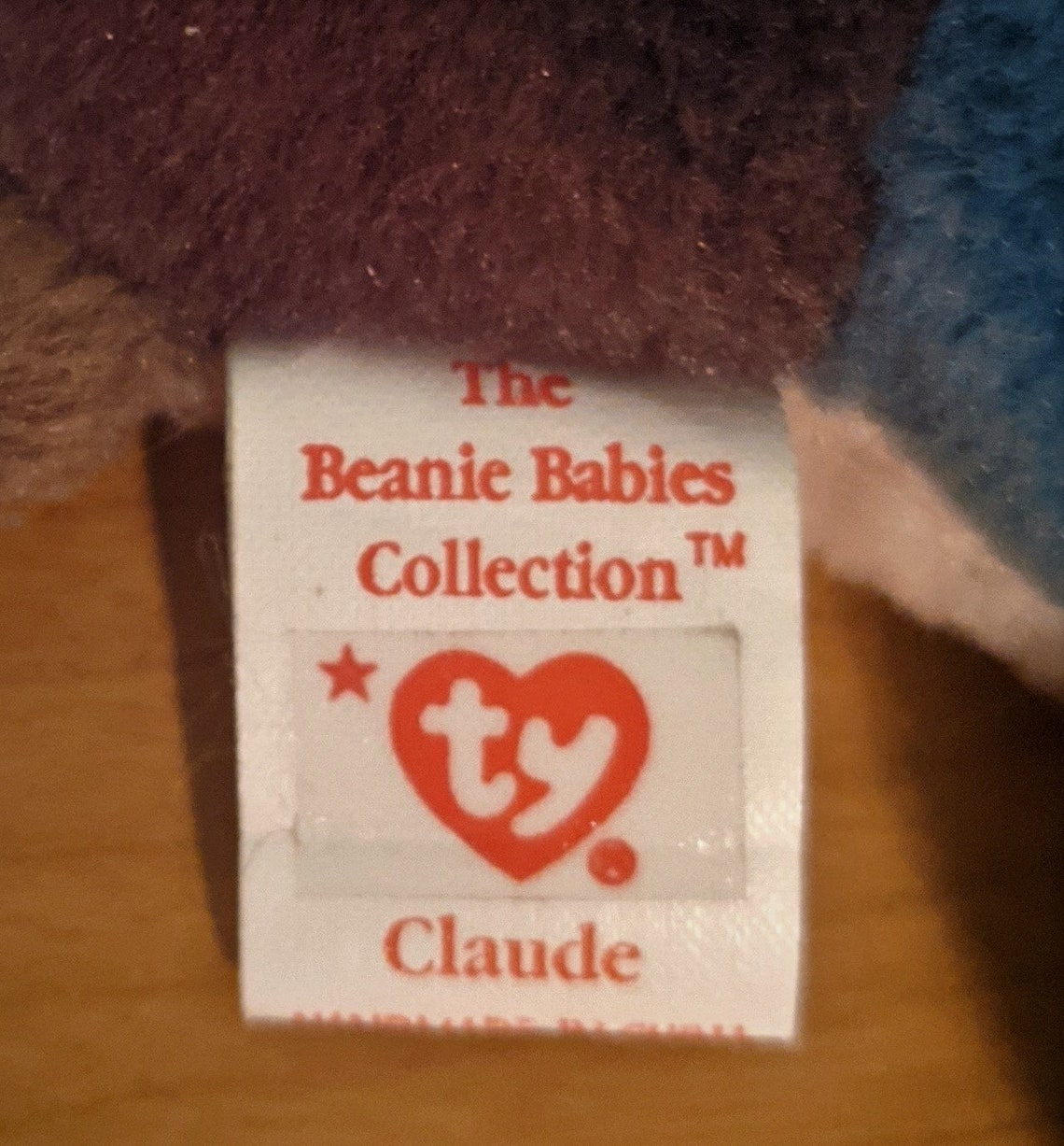Ty Beanie Baby CLAUDE the CRAB 1996-retired-errors-mint Condition - Etsy