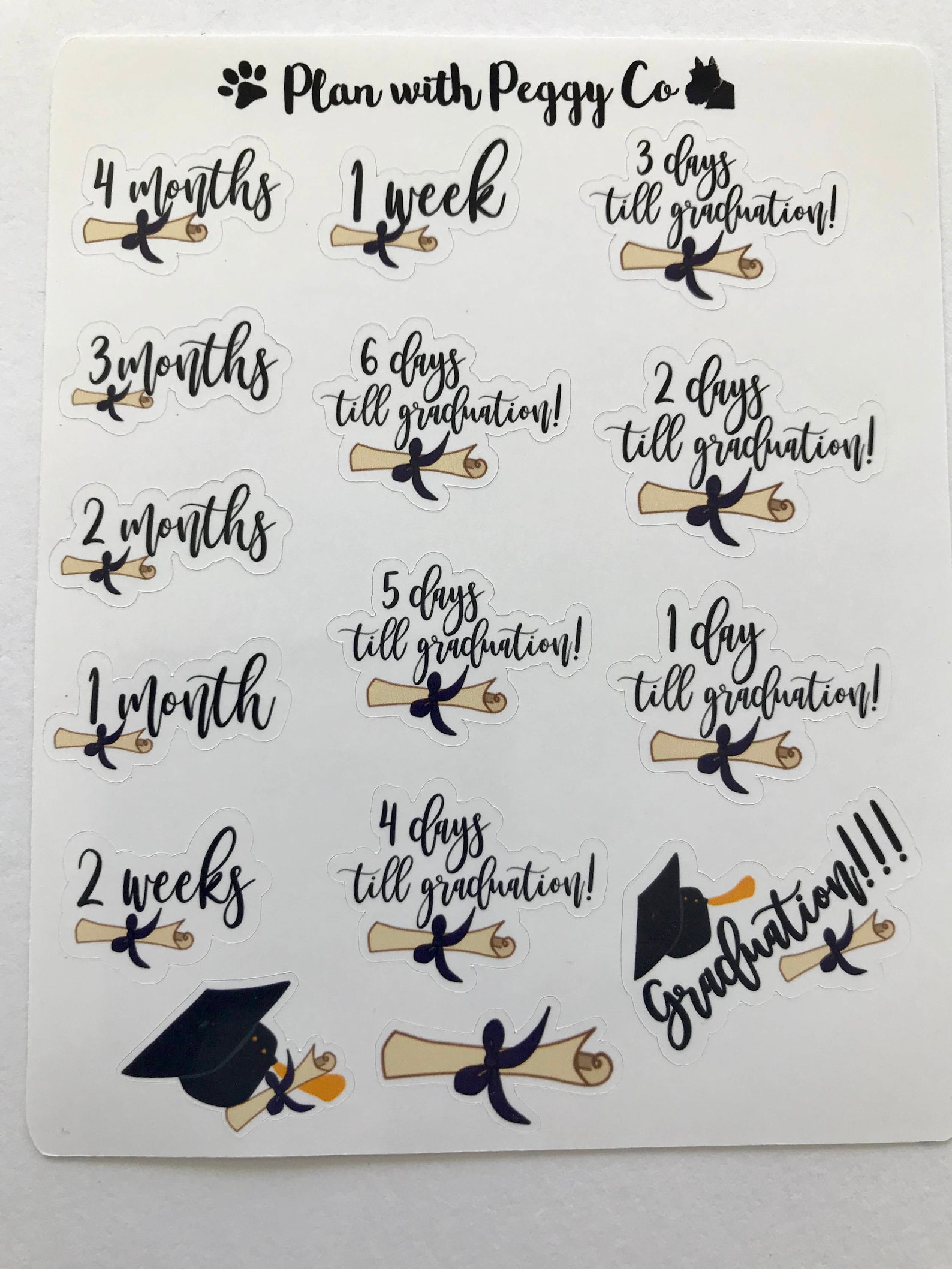 Graduation Countdown - Etsy