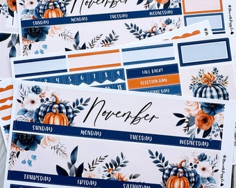 November Monthly Planner Kit Functional Monthly Planner Kit ...