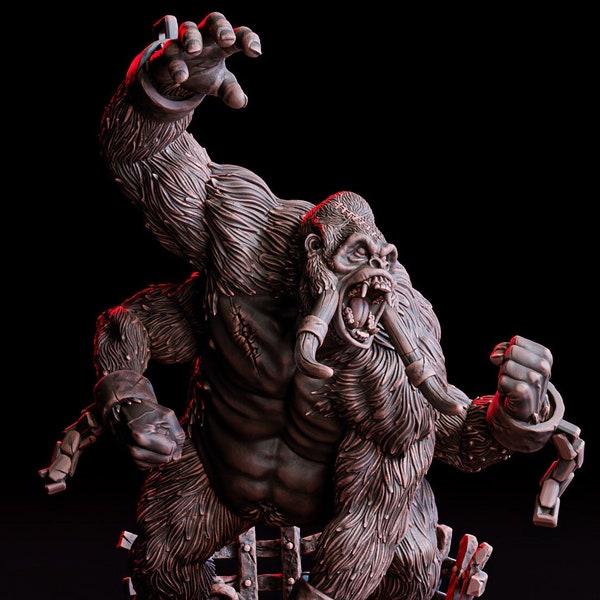Large Gorilla Miniature - Etsy