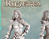 Rosetta Pirate Girl Designed by RKS3D 3D Printed - Etsy