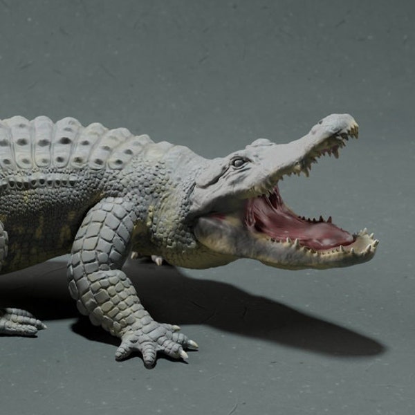 Alligator Figurine - Etsy